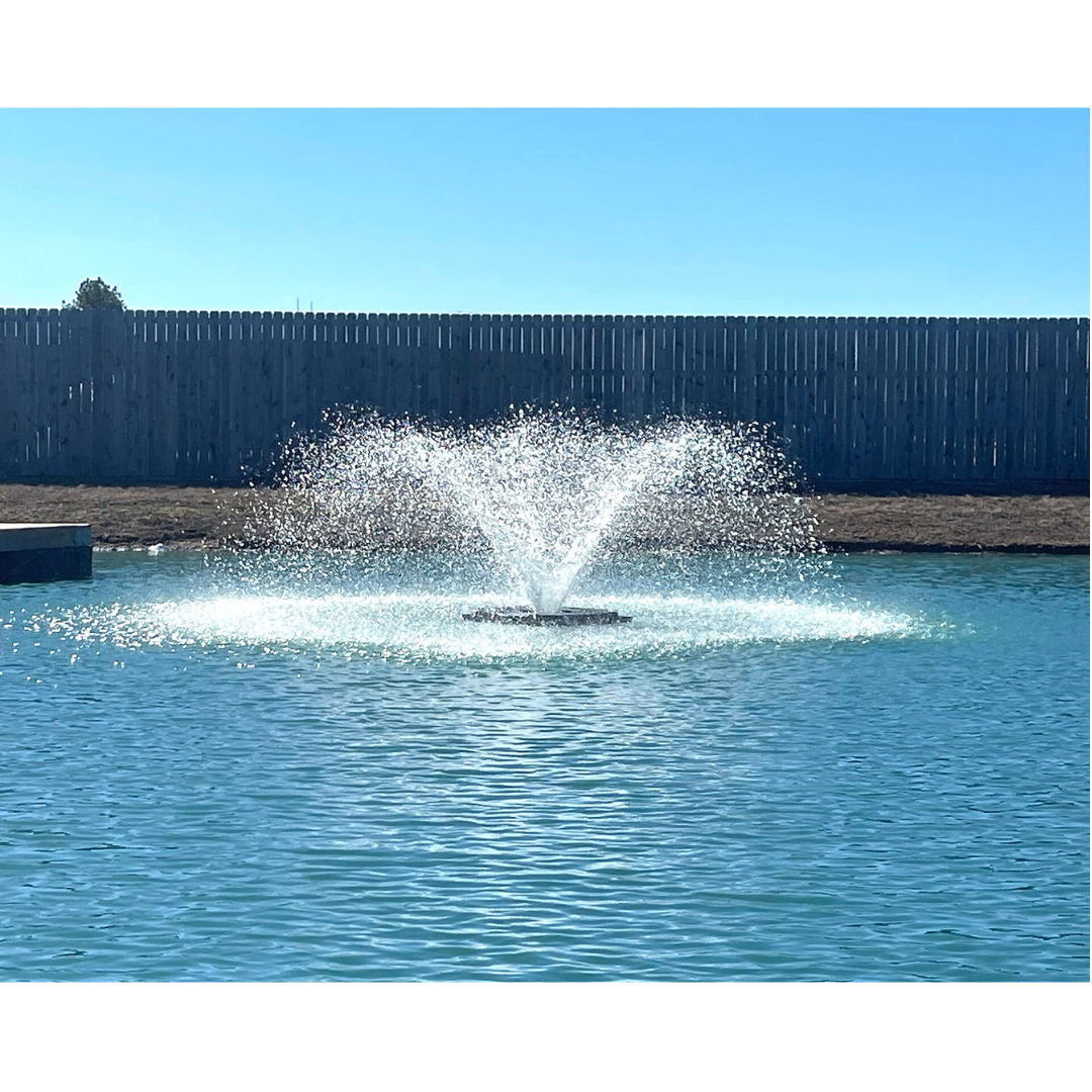 Outdoor Water Solutions Aerify SW Solar Pond Fountain | Living Water ...