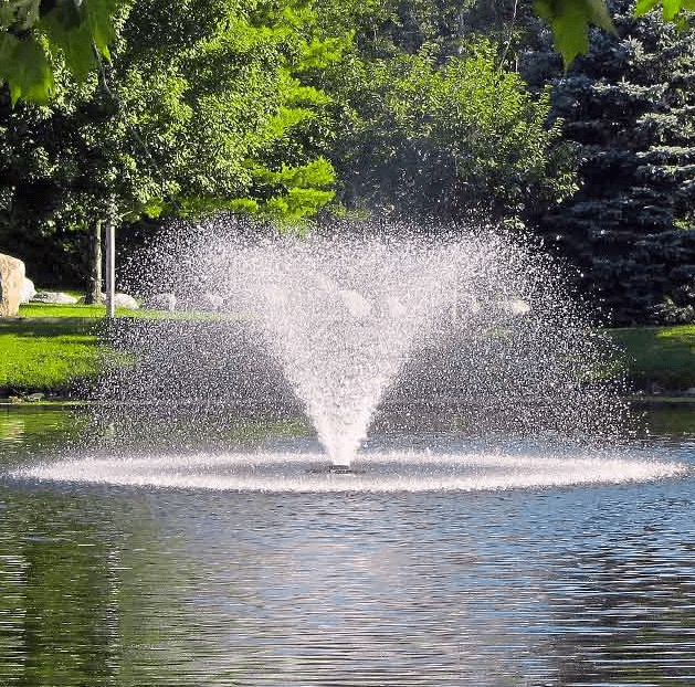Scott Aerator DA-20 Display Pond Fountain 1/3 HP - 115V – Living Water ...