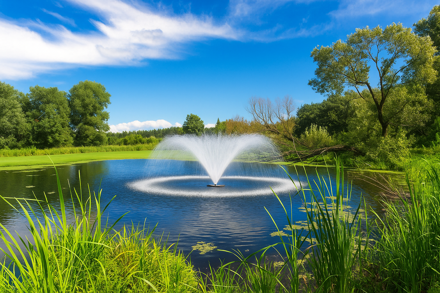 Pond Aeration, Fountains & Water Garden Supplies